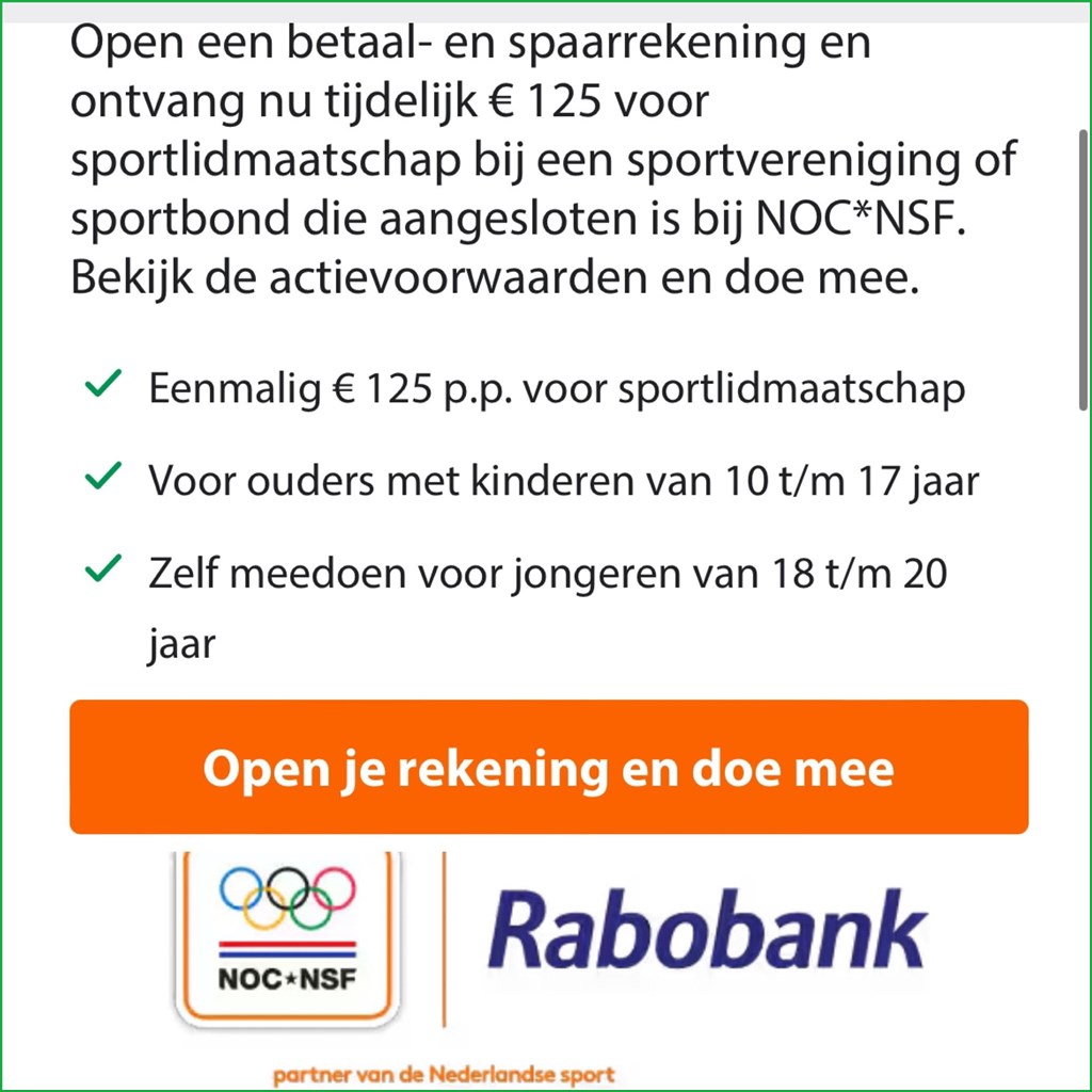 Rabo Sportactie | S.V. Eemnes